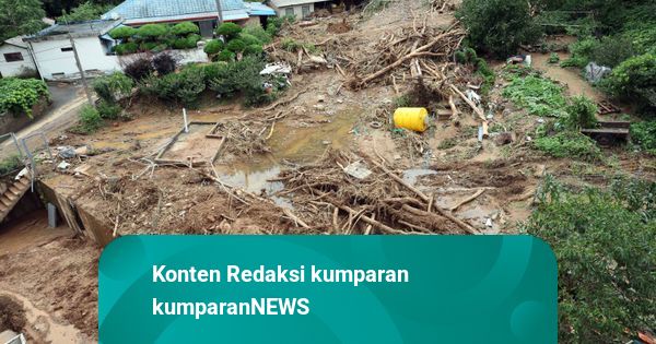 Foto: Longsor Akibat Hujan Lebat di Korea Selatan, Empat Orang Tewas | kumparan.com